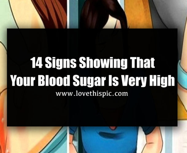 14 Signs Showing That Your Blood Sugar Is Very High – Lose Weight at Home
